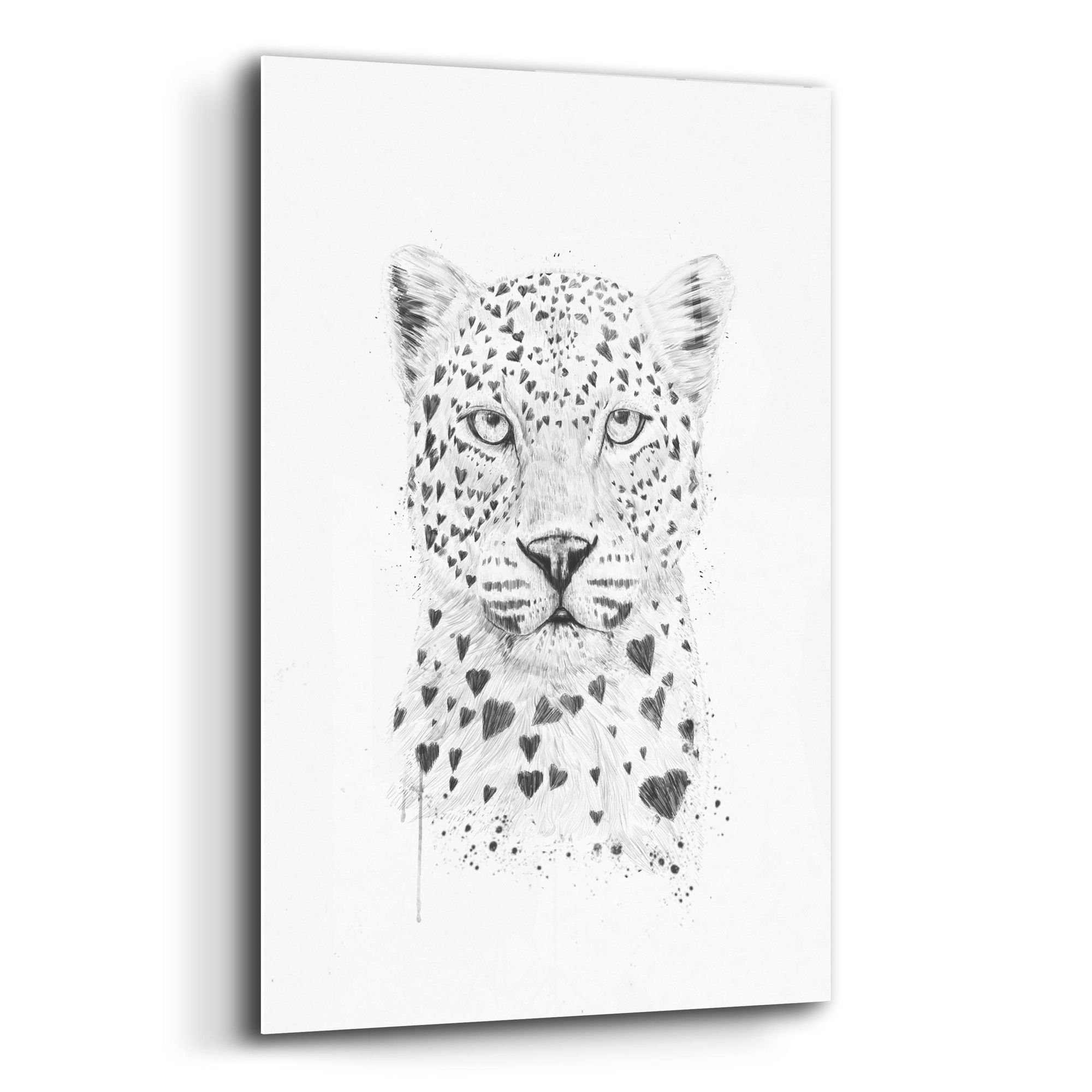 Bungalow Rose 'Lovely Leopard' By Balazs Solti, Acrylic Glass Wall Art ...