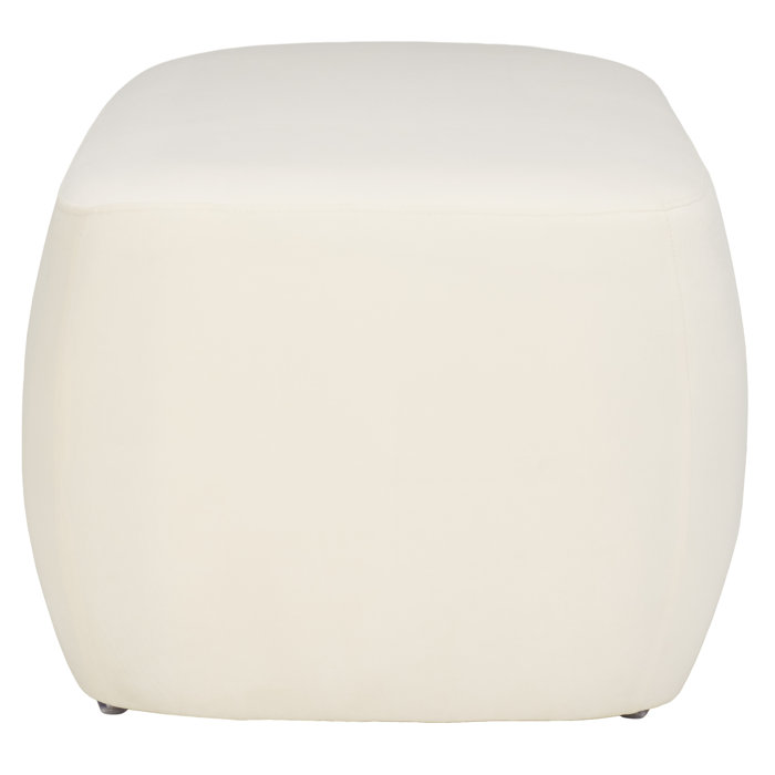 Ivy Bronx Immani Velvet Ottoman | Wayfair