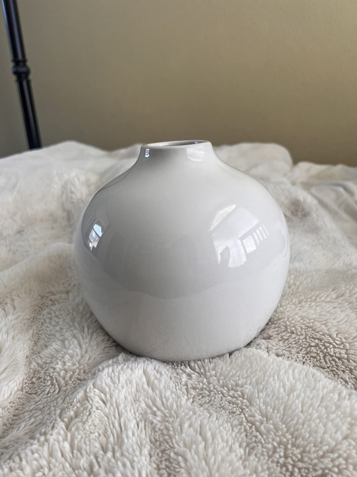 Latitude Run® Vases for Flowers, Beige Vases for Decor,Porcelain Vase ...