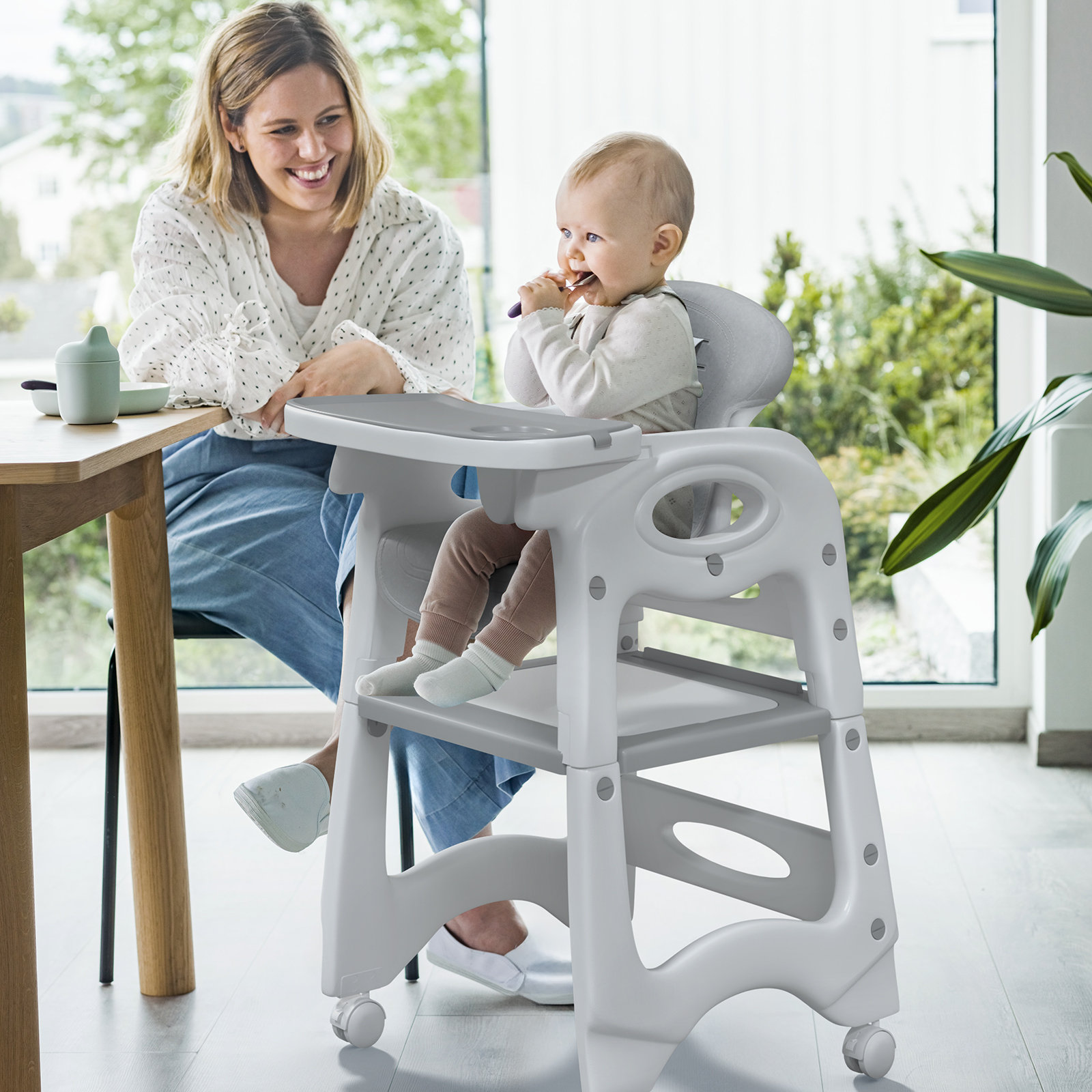 Zoomie Kids Baby’s Growing Companion Multi-use High Chair | Wayfair