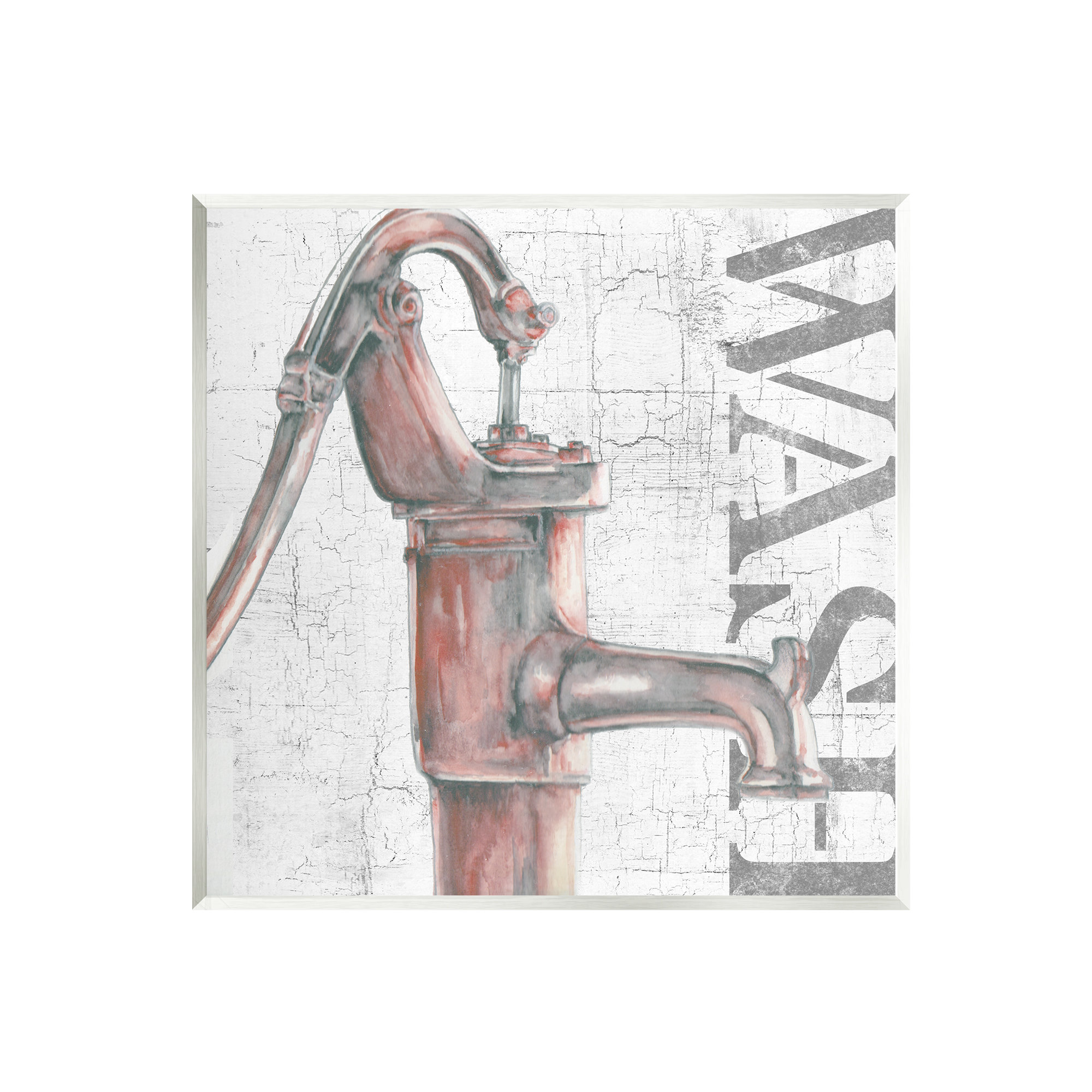 Stupell Industries Bb-024-Wood Rustic Wash Spicket | Wayfair