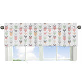Sweet Jojo Designs Mod Arrow Curtain Valance & Reviews | Wayfair