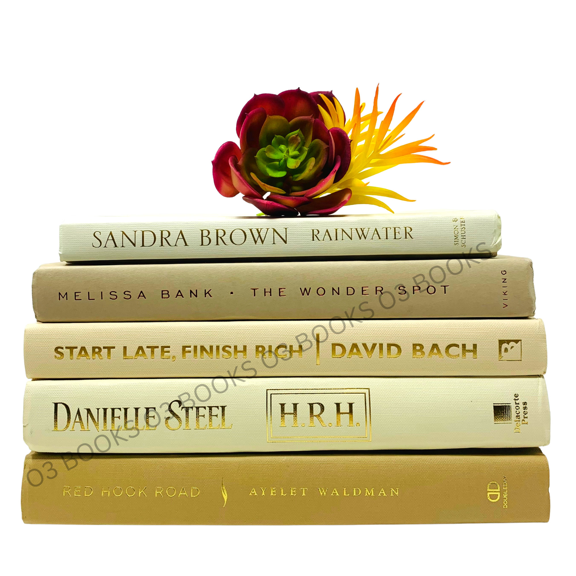 Latitude Run® Mattan Beige Tan Ivory Decorative Books | Wayfair