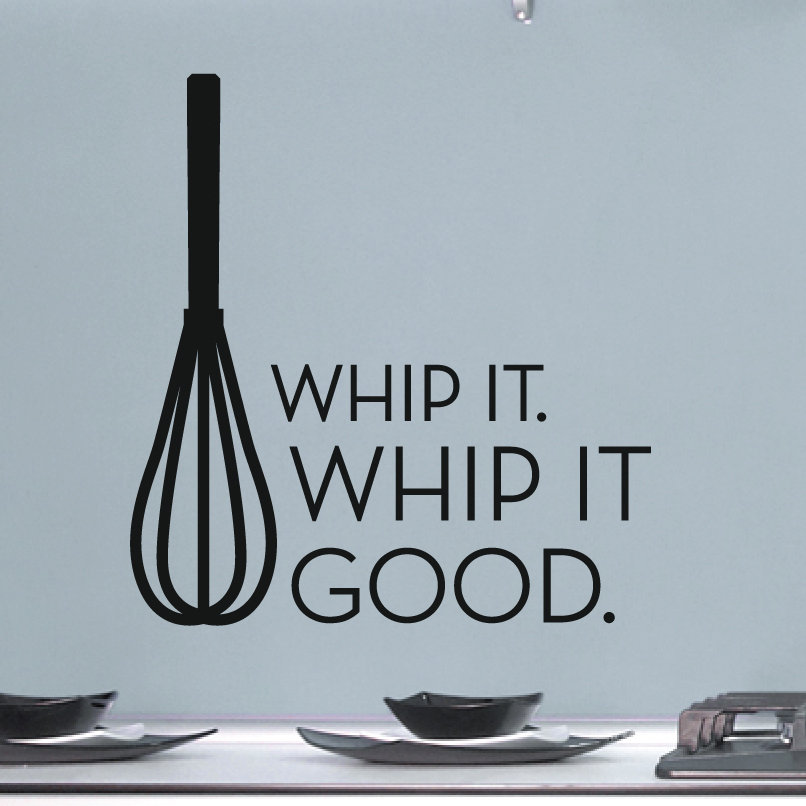 Wallums Wall Decor Whip It Good Whisk Wall Decal - Wayfair Canada