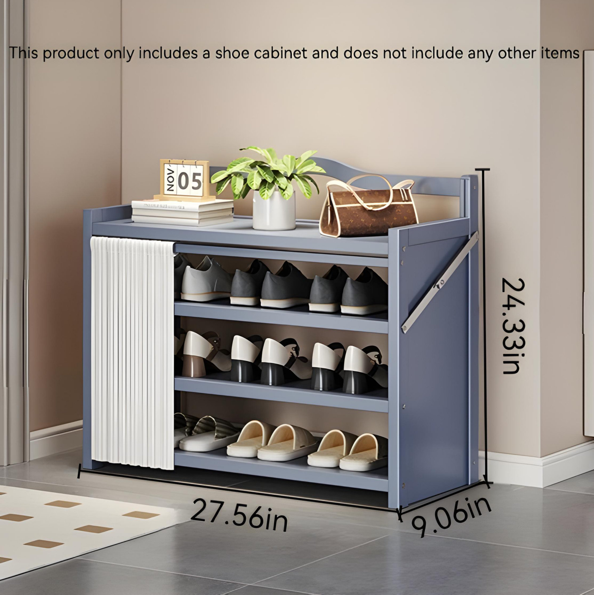 Red Barrel Studio Simple Multi-Layer Bamboo Shoe Rack, No Installation ...