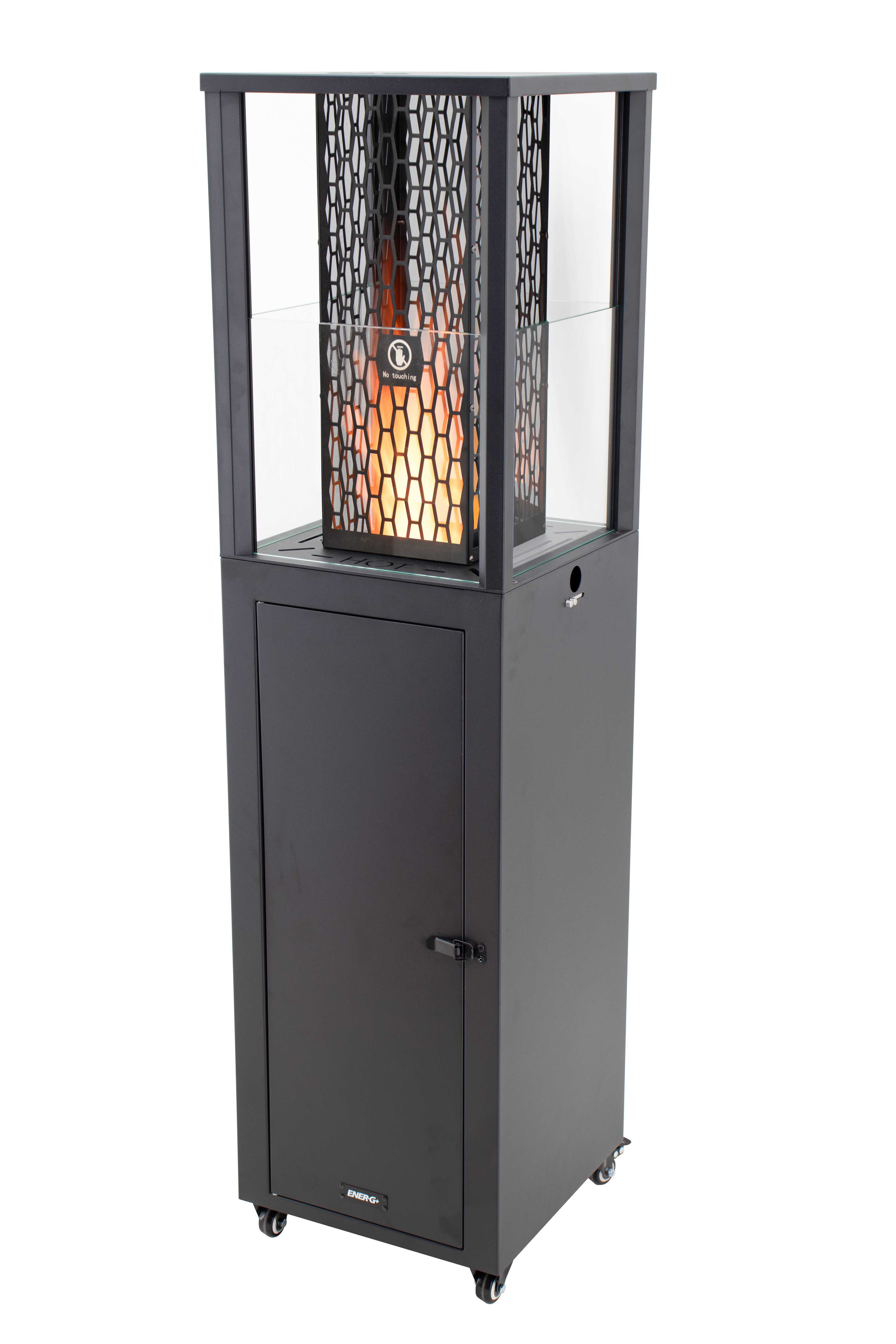 EnerG+ Wood Pellet Standing Patio Heater | Wayfair