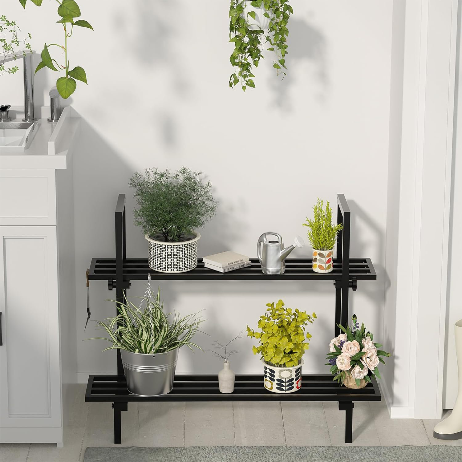 Latitude Run® 2 Tier Plant Stand - Wayfair Canada