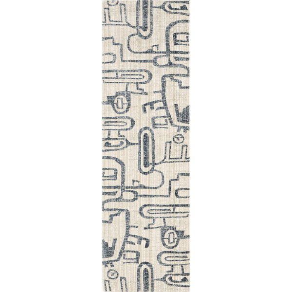 17 Stories Milani Contemporary Machine Washable Indoor/Outdoor Area Rug ...