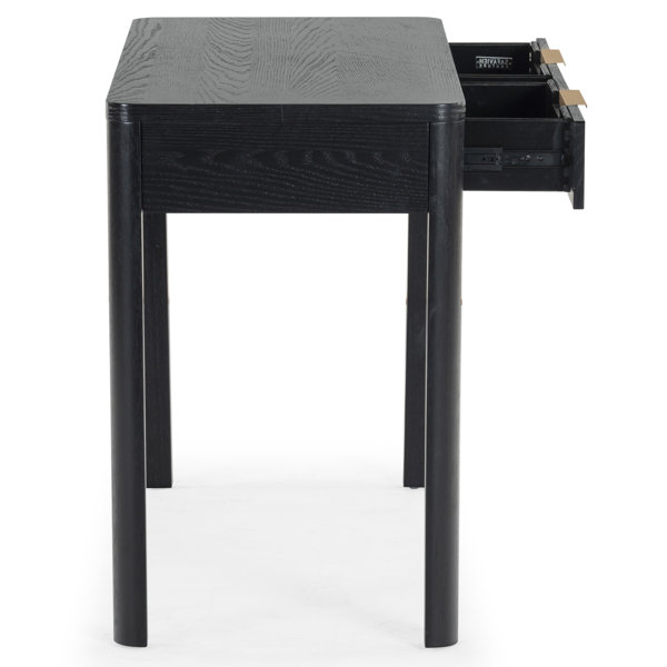 Joss & Main Tahani 2 Drawer Wood Desk & Reviews | Joss & Main