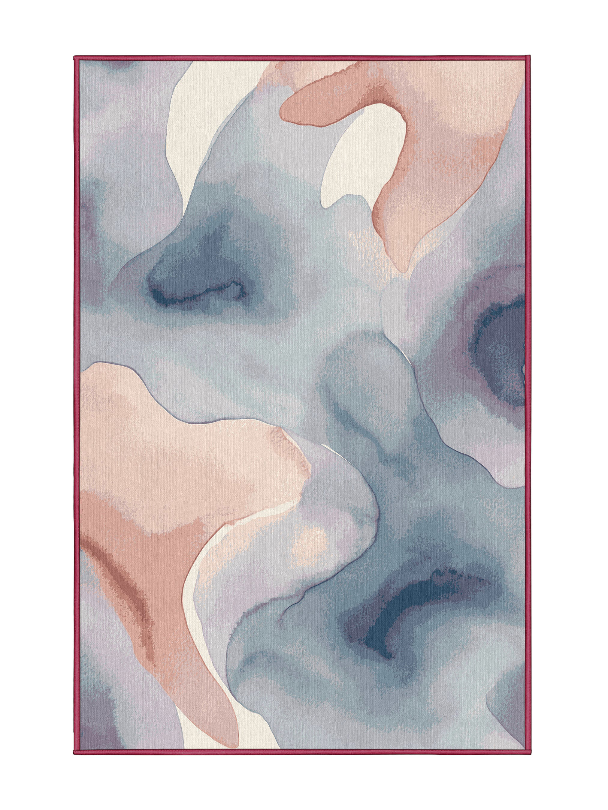 Orren Ellis Opal Waves Rug | Wayfair