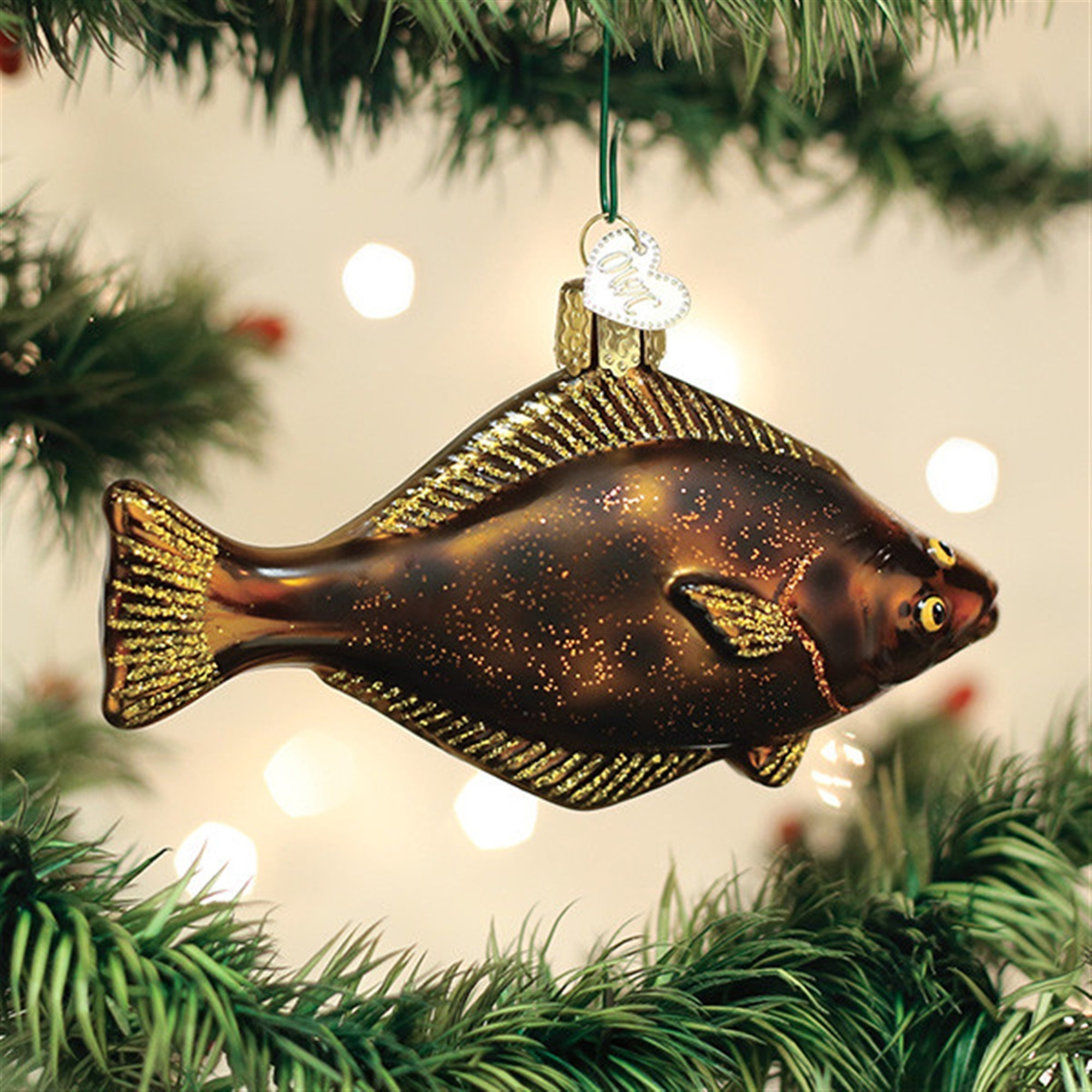 Old World Christmas Halibut Hanging Figurine Ornament | Wayfair