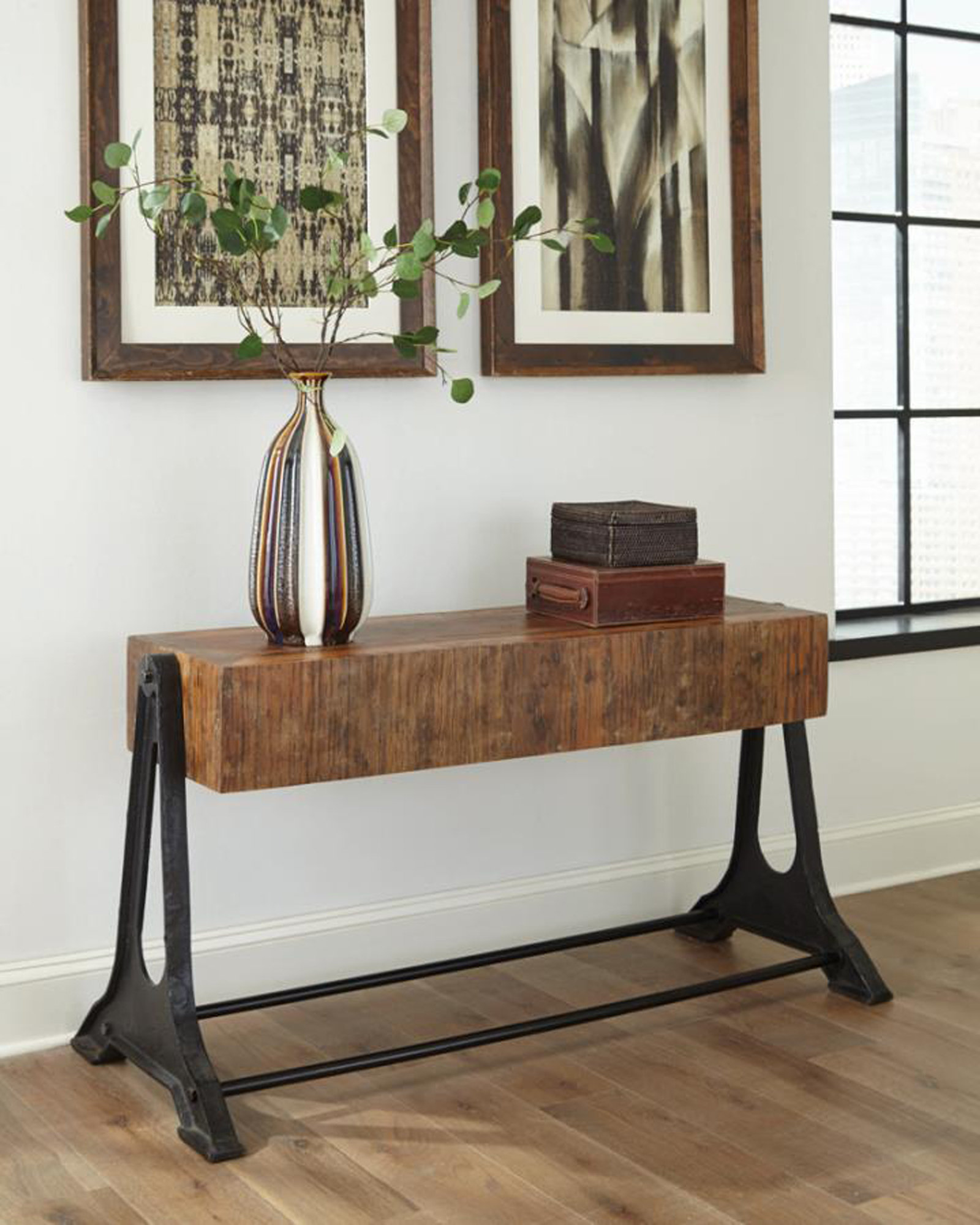 Steelside™ Quintana 55'' Console Table | Wayfair