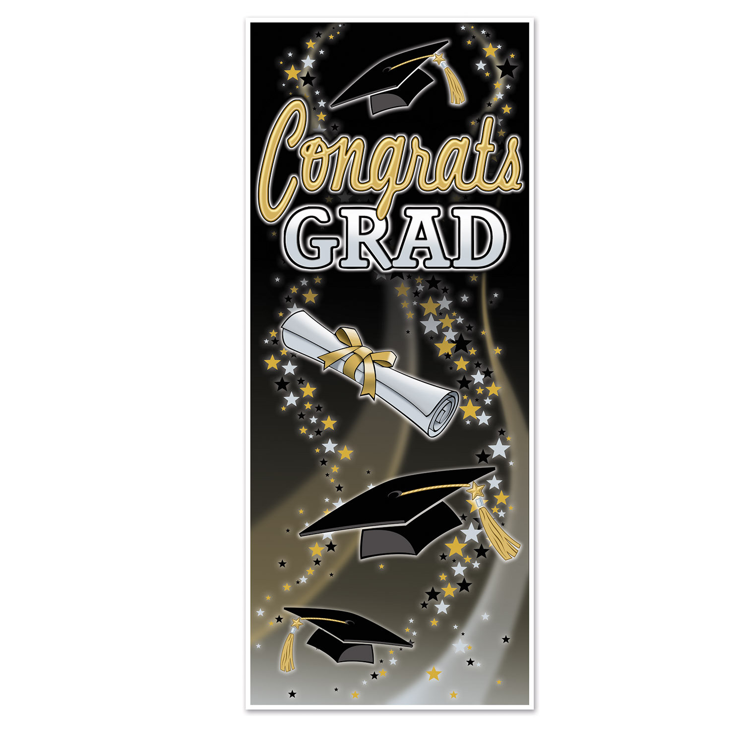 Wrought Studio™ Congrats Grad Door Cover - Pack of 12 | Wayfair