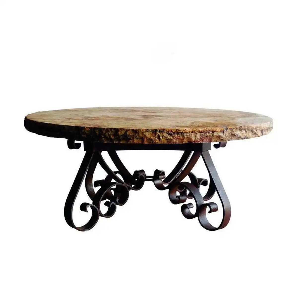 Mexports by Susana Molina Rustic Ranch House Coffee Table With Natural ...