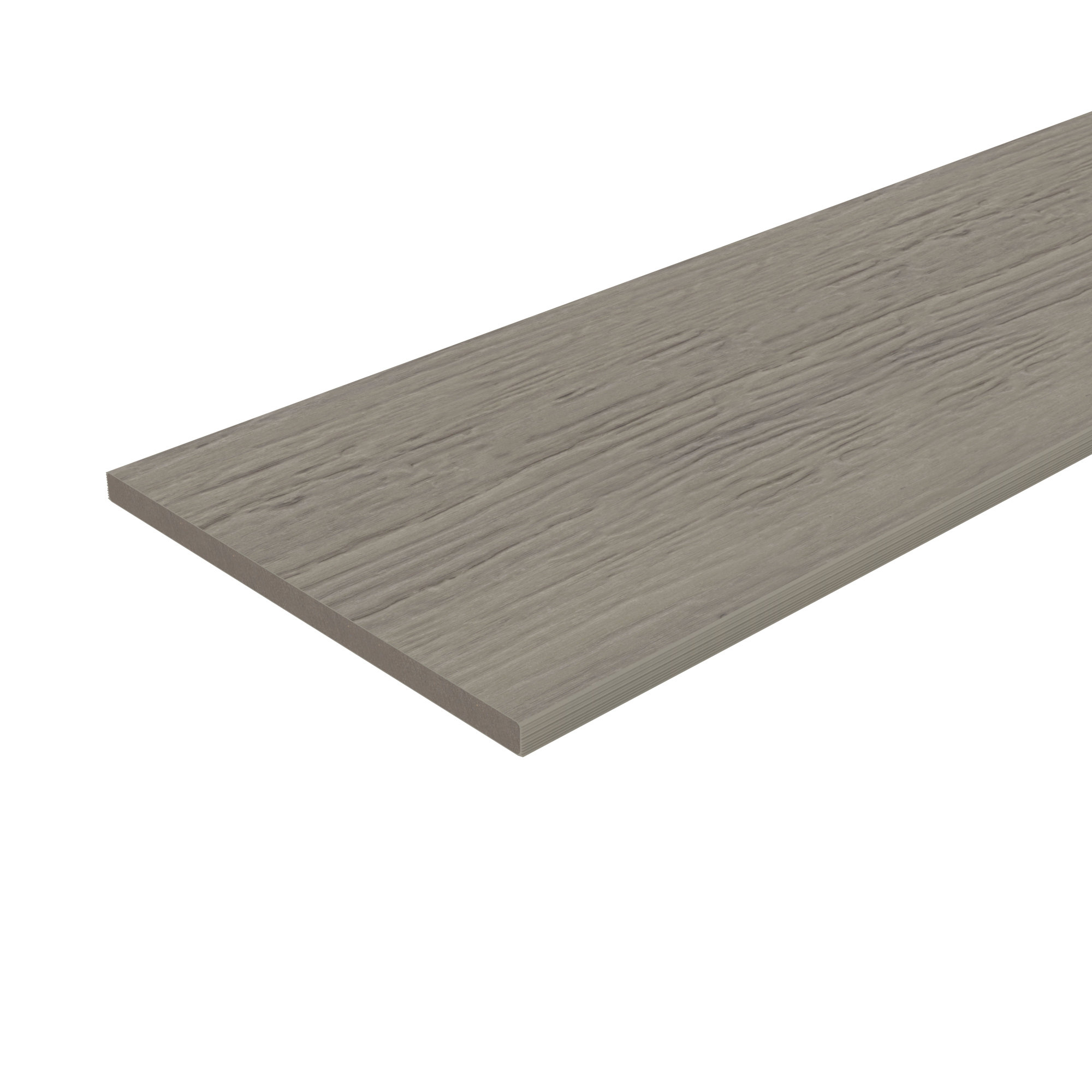 NewTechWood Fascia 0.6 in. x 11.22 in. x 1 ft. Rustic and Wood Grain ...