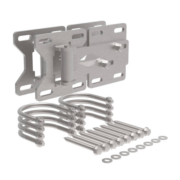 Barrette Outdoor Living Decorative Screen Panel Frame Kit with 2 ft. x ...