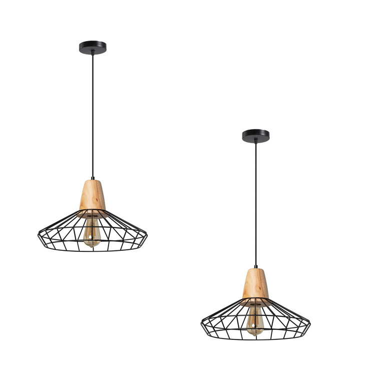 Borough Wharf Pelcha 2 - Light Yes Pendant | Wayfair.co.uk