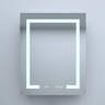 Orren Ellis 24 In. W Rectangular Silver Aluminum Recessed/Surface Mount ...