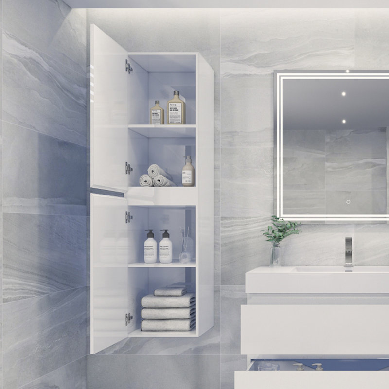 Hokku Designs Blas Wall Linen Cabinet & Reviews | Wayfair