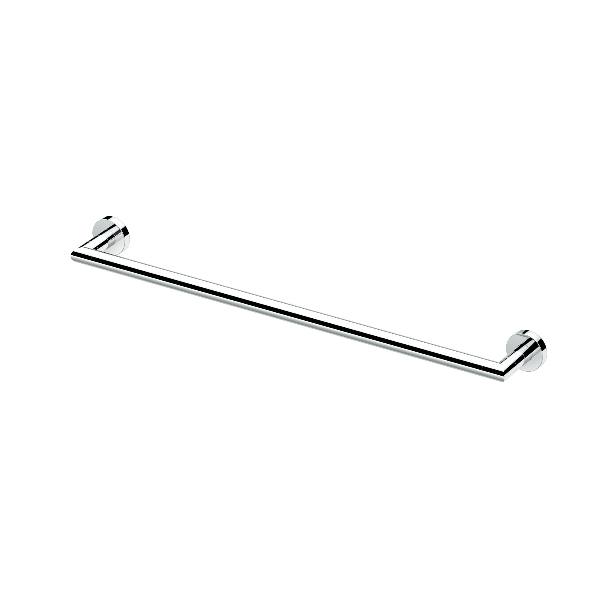 Gatco Glam 24" Wall Mounted Towel Bar | Bathroom Hardware Accessory ...