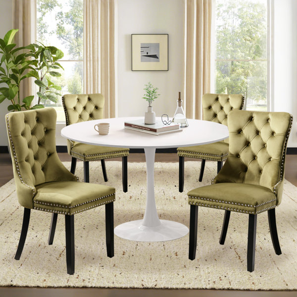 House of Hampton® Round Dining Table Sets With 4 Chairs & Reviews ...