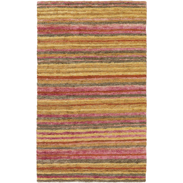 Ebern Designs Ambrea Flatweave Striped Indoor Rug - Wayfair Canada