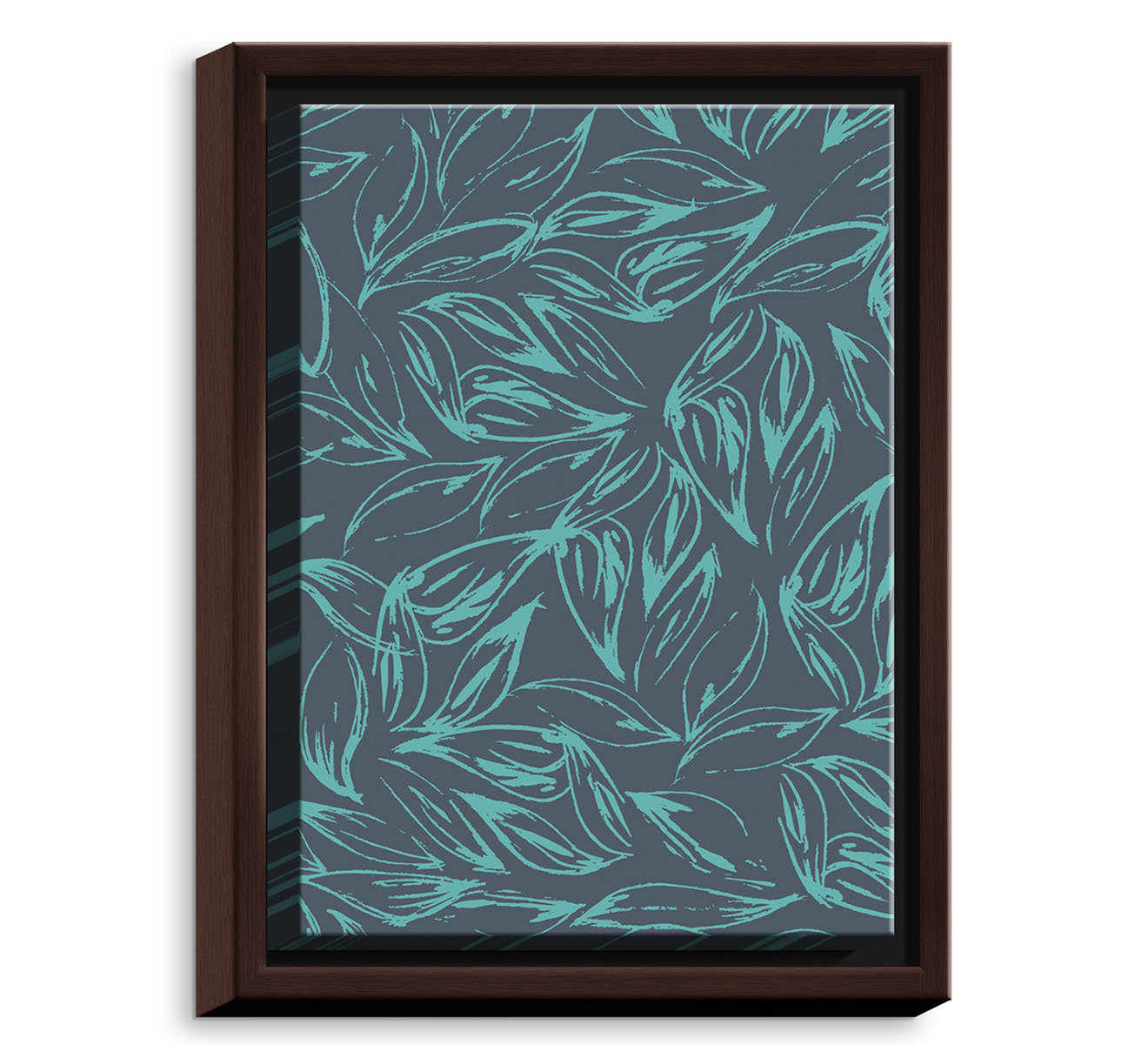 Red Barrel Studio 'Luminous Leafy Layers' by Zara Martina Framed Print ...