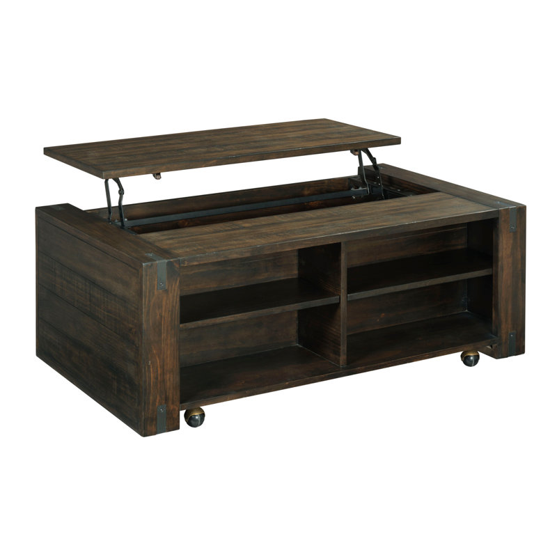 The Twillery Co.® Wallen RECTANGULAR LIFT TOP COFFEE TABLE | Wayfair
