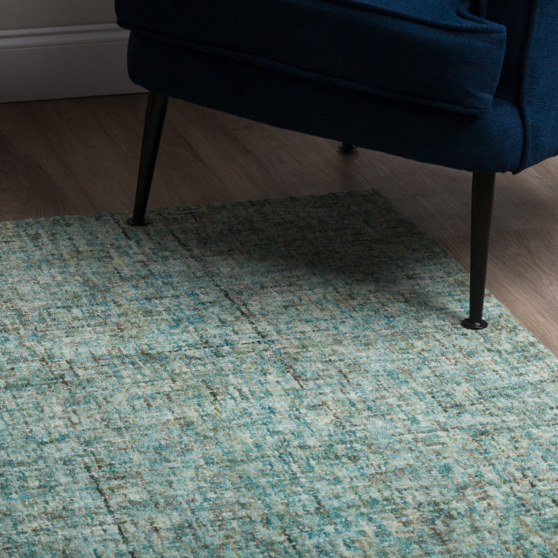 Latitude Run® Gilboa Handmade Wool Seaglass Rug & Reviews | Wayfair