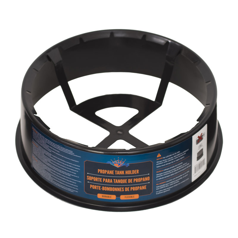 Flame King Propane Cylinder Base Stabilizer, fits 20LB, 30LB, and 40LB ...