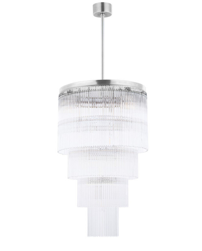 Everly Quinn Chandelier Persu ZW-10-450/270 Galvanization BN Shiny ...
