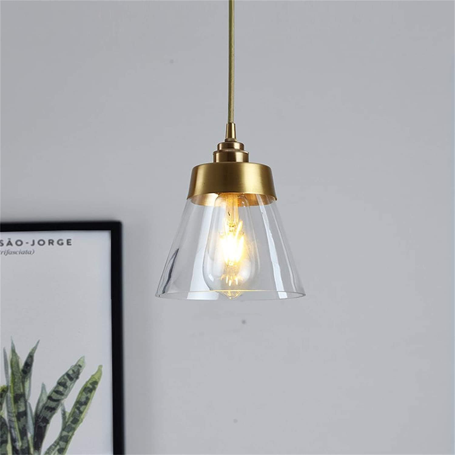 Mercer41 E27 Gold Copper Modern Nordic Glass Pendant Light Hanging Lamp ...