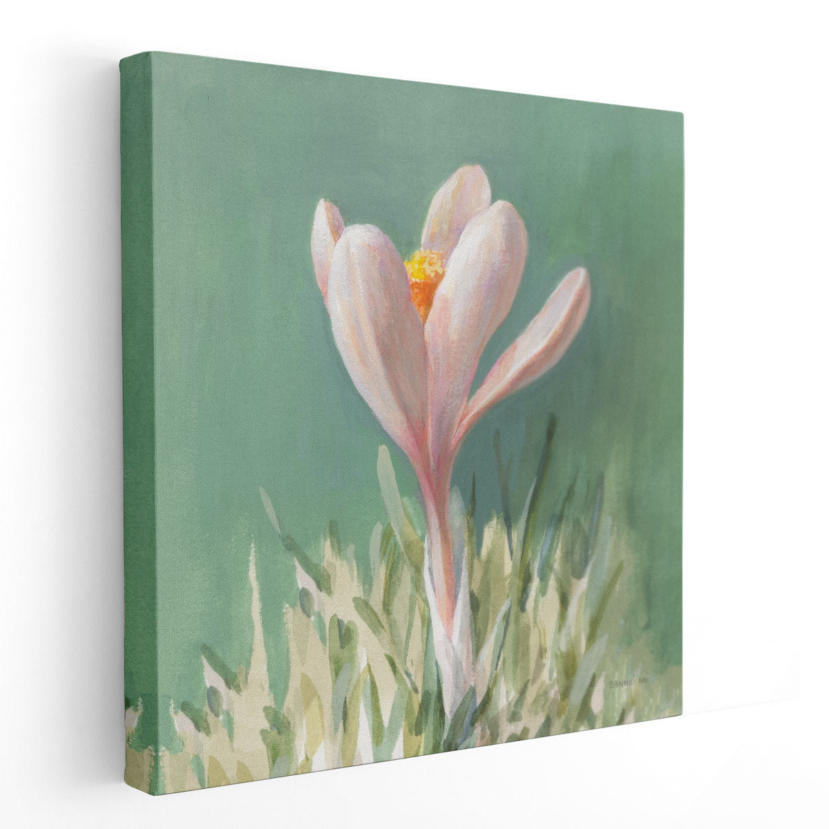 Ophelia & Co. Soft Crocus - Canvas Print Wall Art | Wayfair