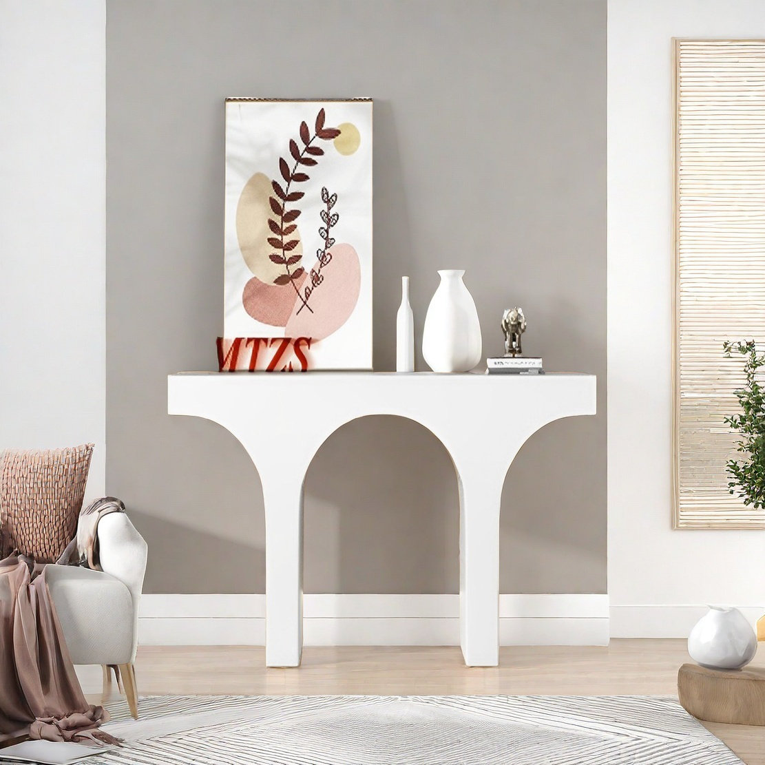 Liu's ink furniture Modern Minimalist Console Table | Wayfair