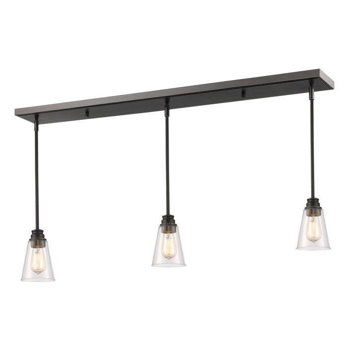 Trent Austin Design® Jantz 3 - Light Kitchen Island Pendant & Reviews ...