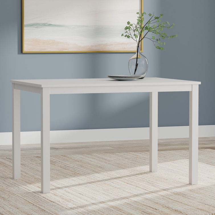 Ebern Designs Solid Wood Base Dining Table & Reviews | Wayfair