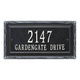 Whitehall Products Gardengate Personalized Grande 1-Line Wall Address ...