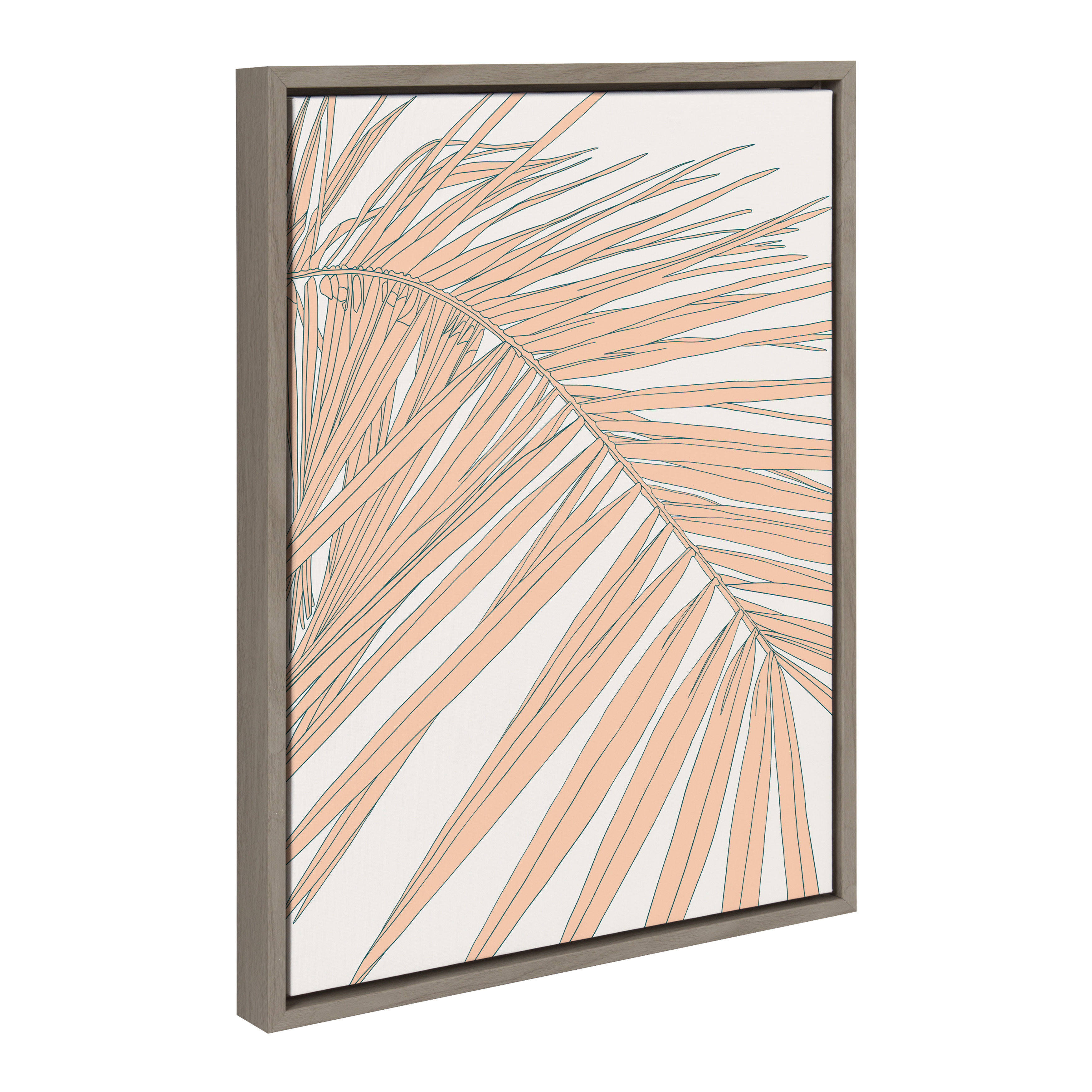 Bay Isle Home™ Brittiny Palms by Alicia Schultz - Floater Frame ...