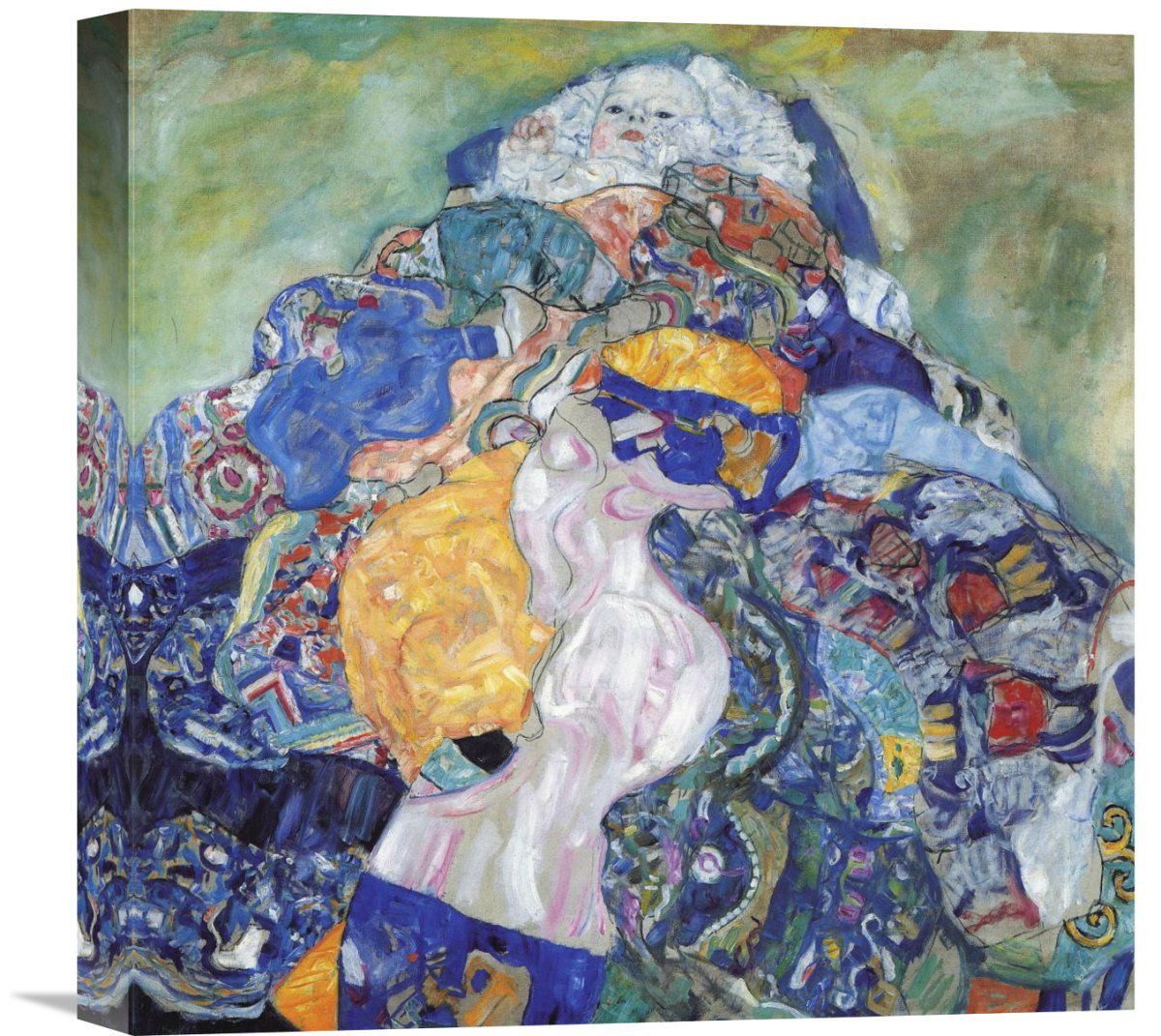 Vault W Artwork 'Baby 1917' by Gustav Klimt Painting Print on Wrapped ...