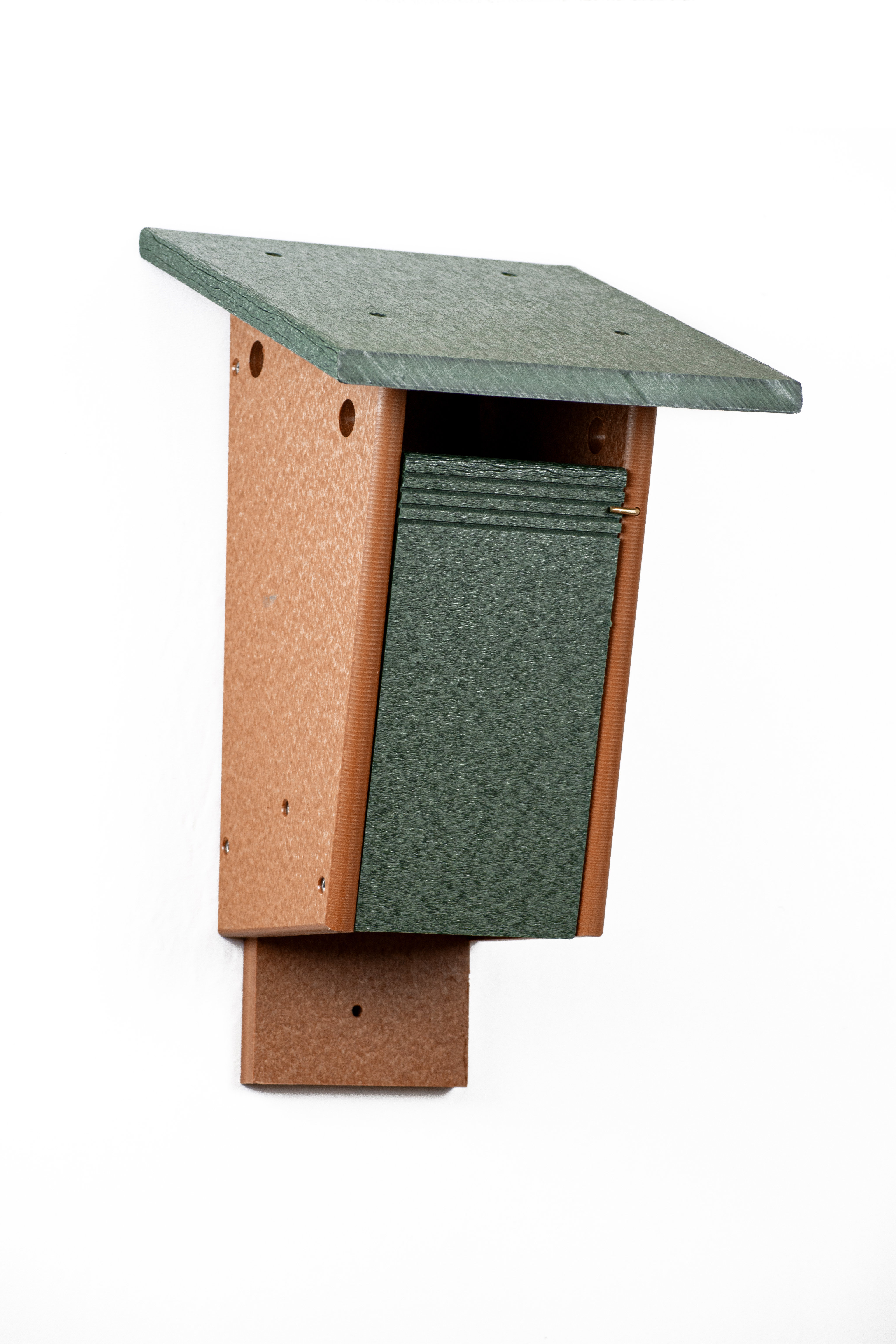 Outdoor Leisure Products 14'' H x 8'' W x 8'' D Post Birdhouse | Wayfair