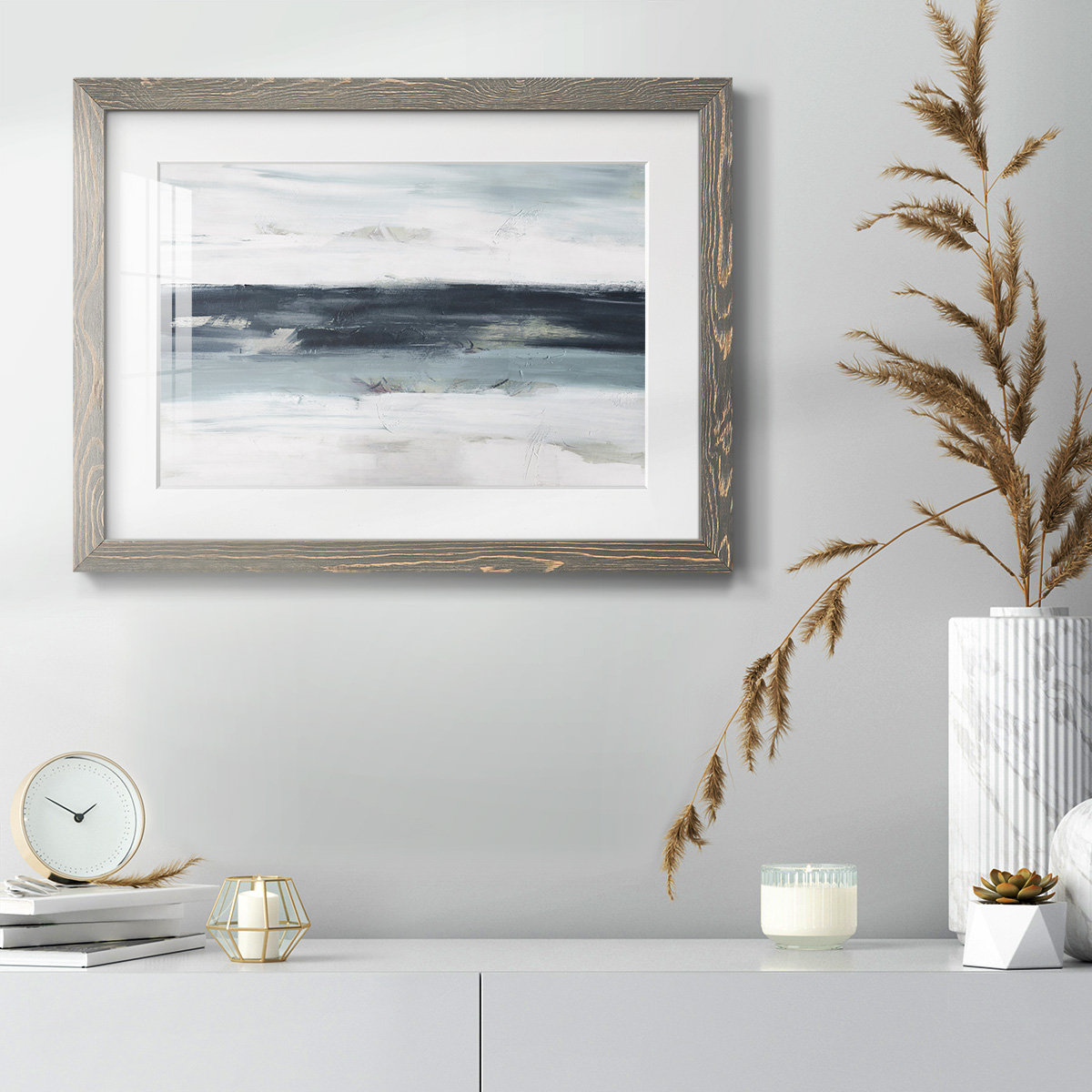 Ivy Bronx Above Us Framed On Paper Print | Wayfair