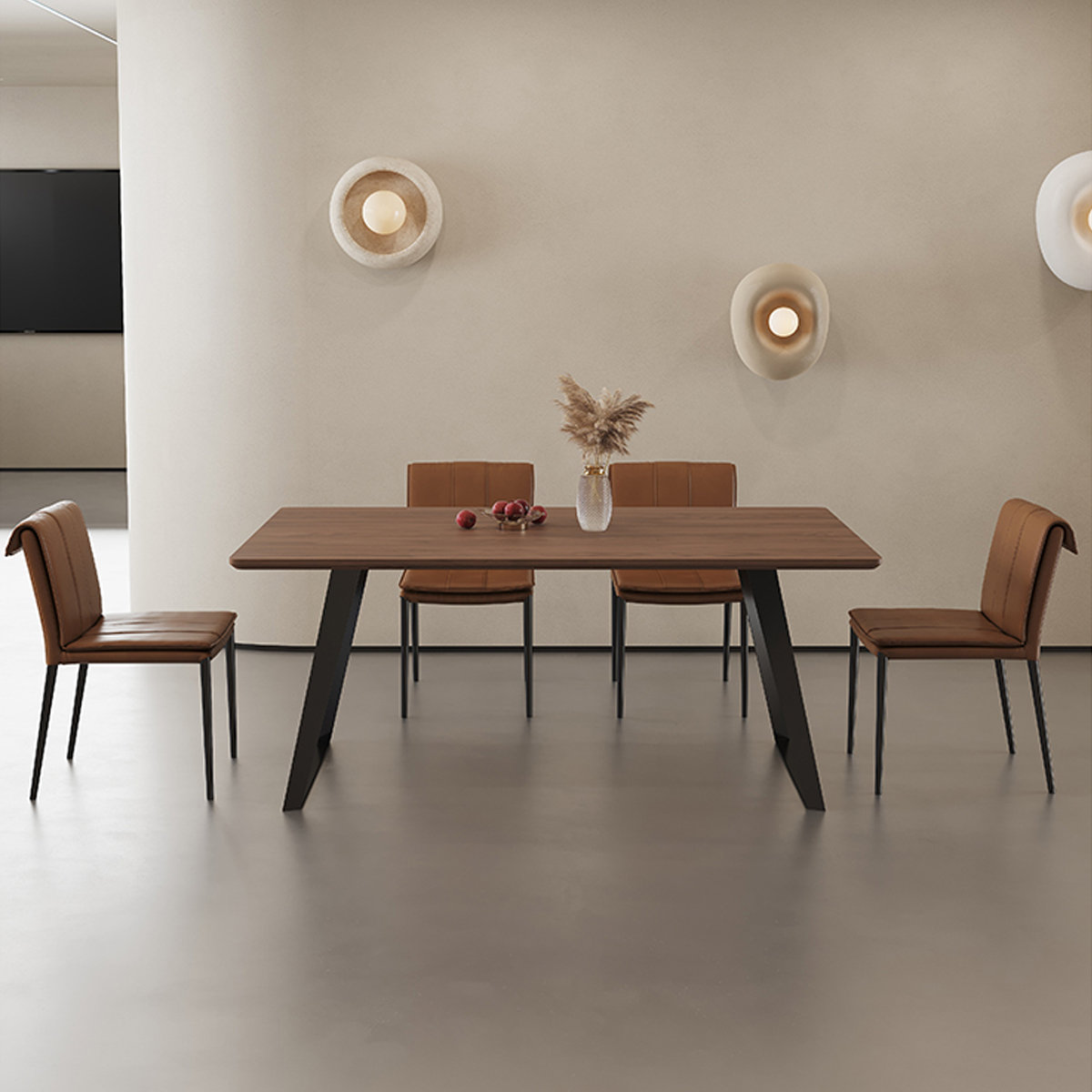 Greyleigh Vintage Small Family Dining Table 5 - Piece Solid Wood Top ...