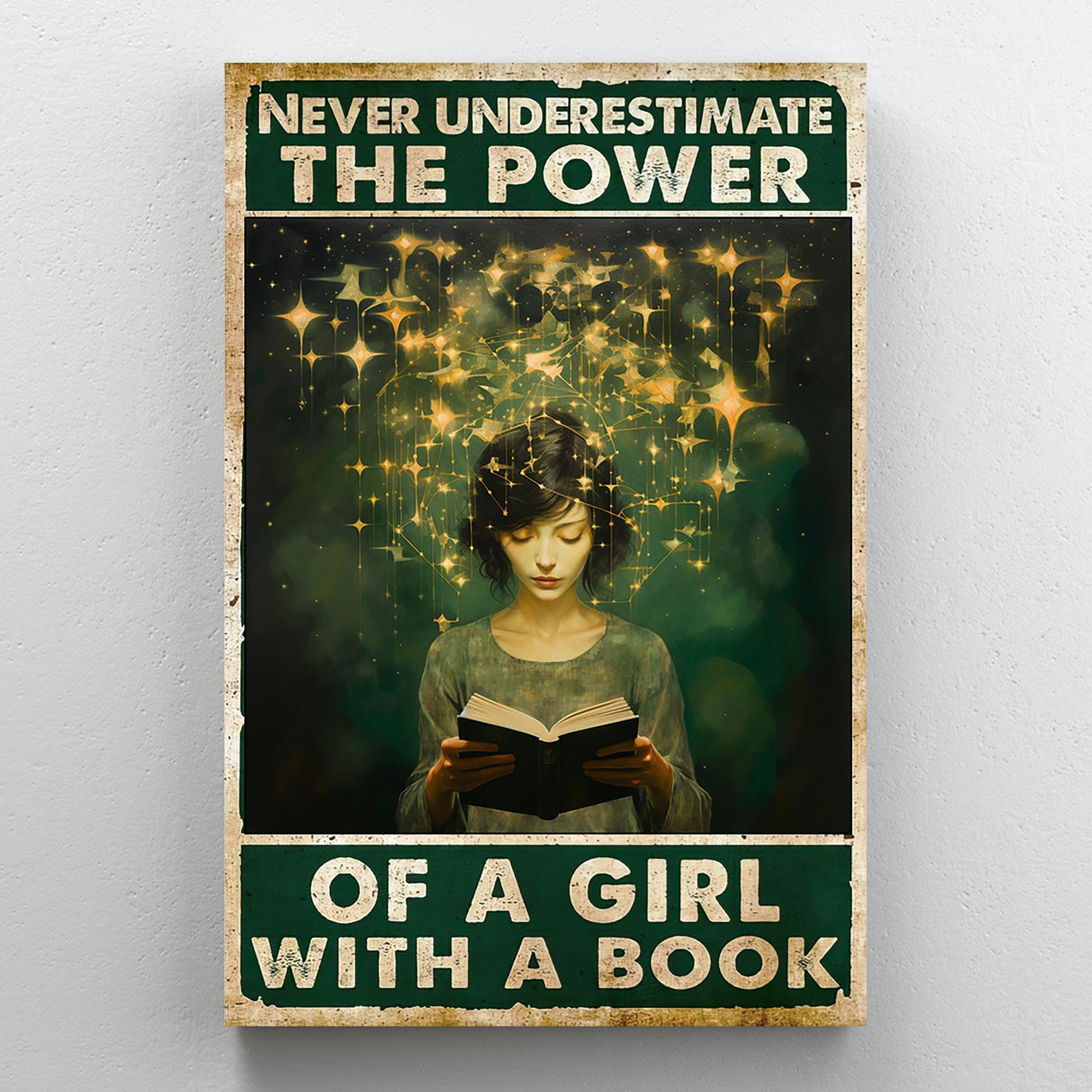 Trinx The Power Of A Girl With A Book - 1 Piece Rectangl The Power Of A ...