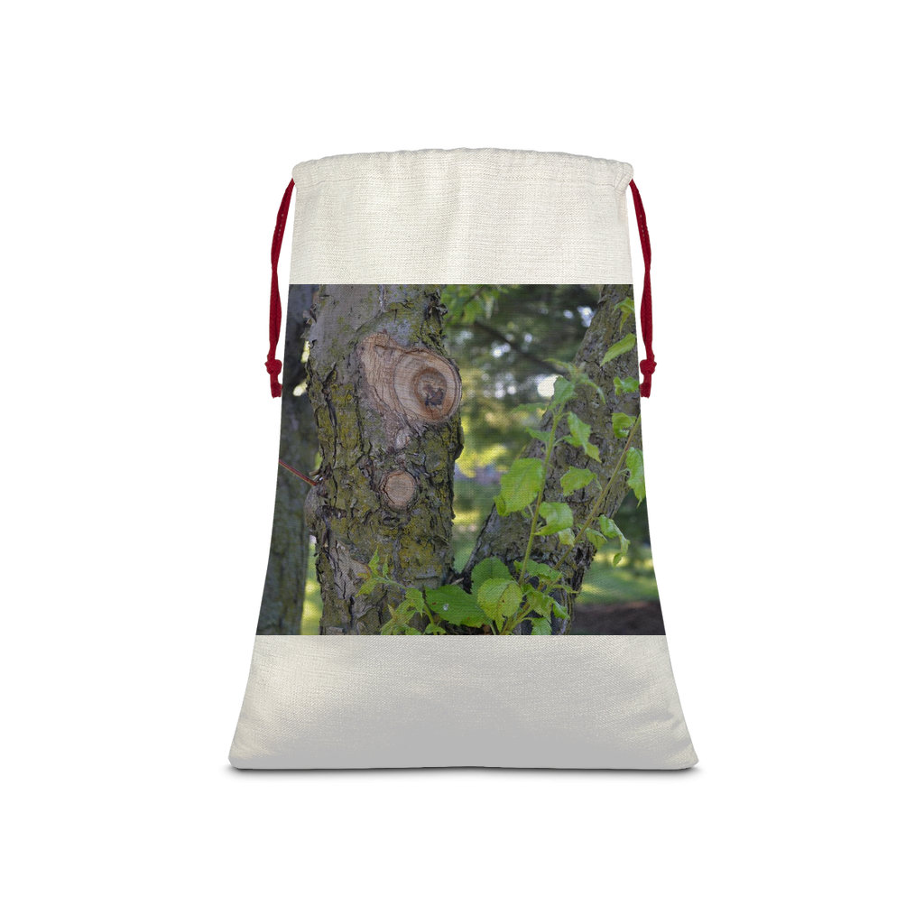 East Urban Home Sublimation Linen Drawstring Sack Fabric Laundry Bag ...