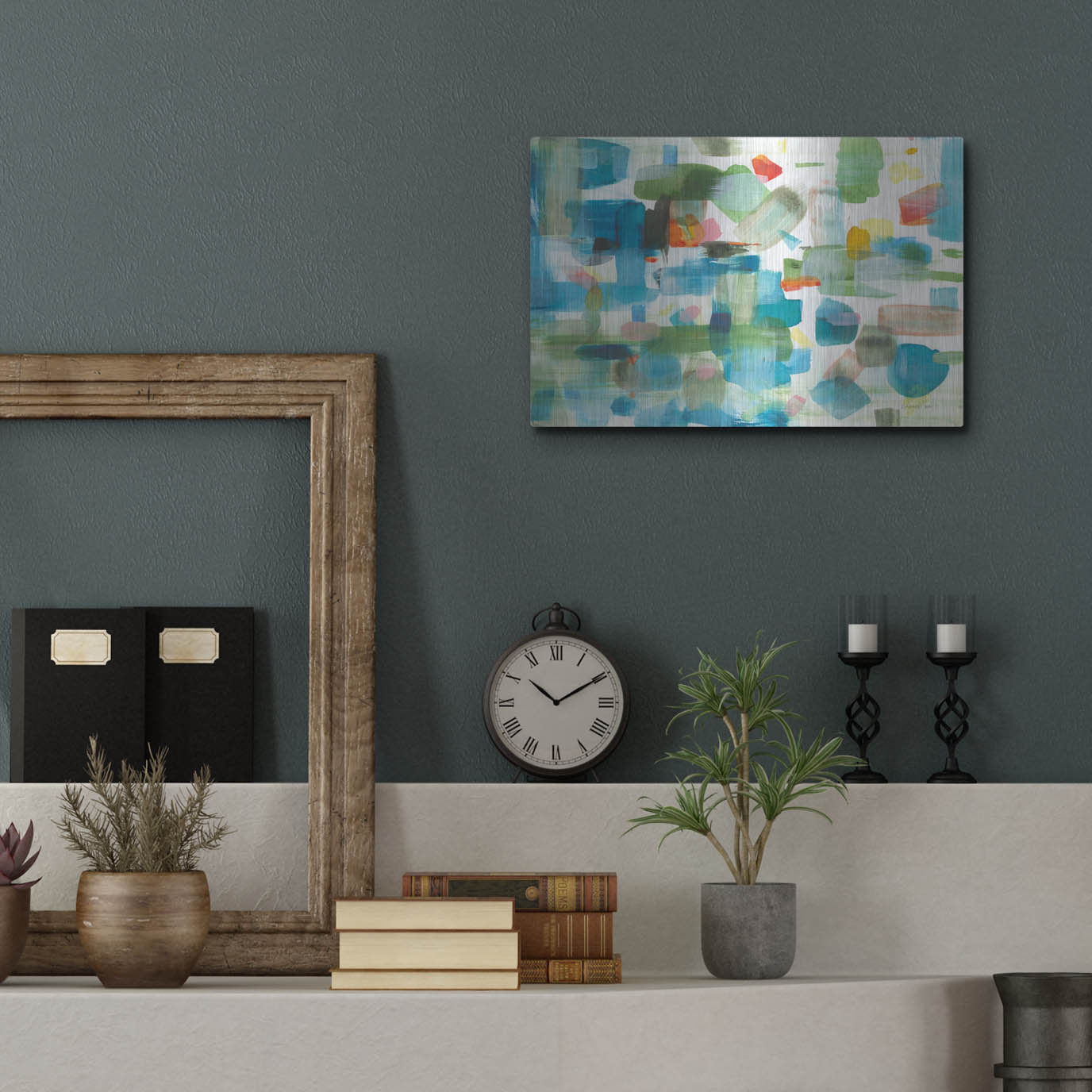 Wrought Studio™ 'Life Of Color 2' by Danhui Nai Metal Wall Art | Wayfair