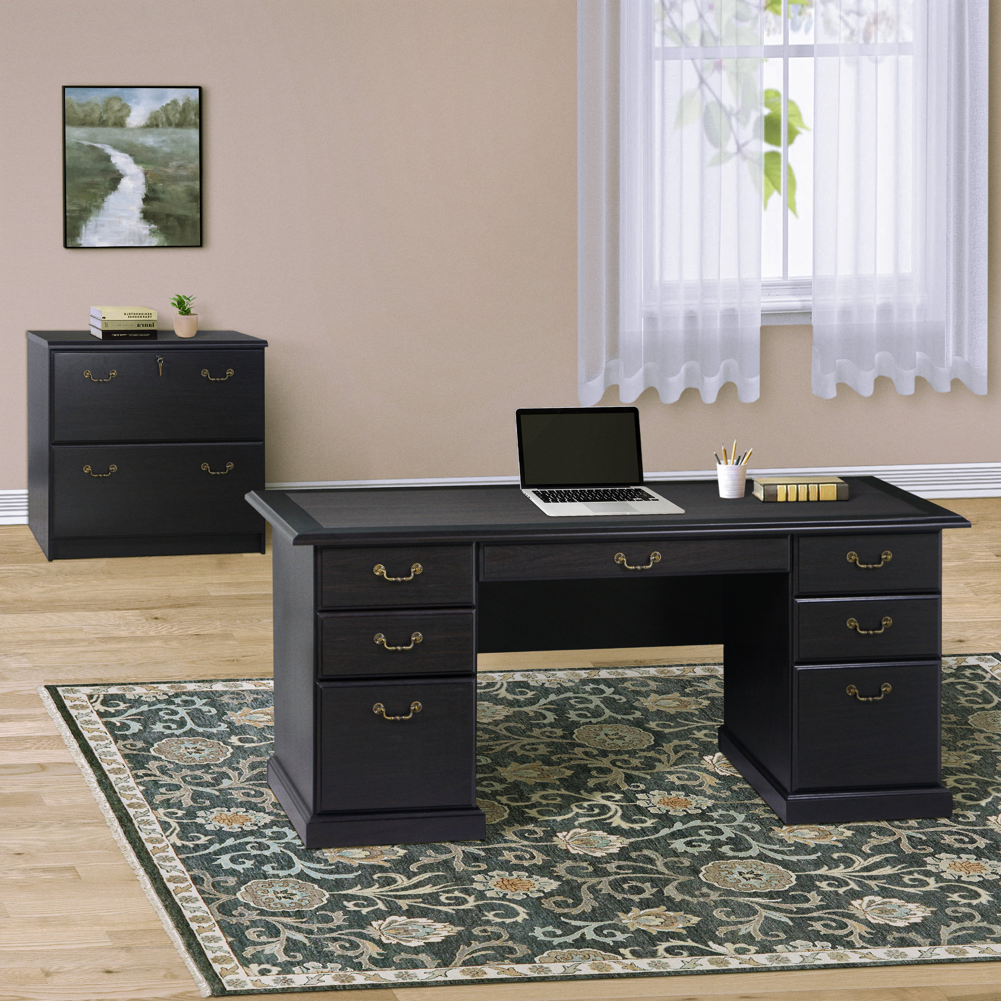 Lark Manor Anri 2 Office Set & Reviews | Wayfair