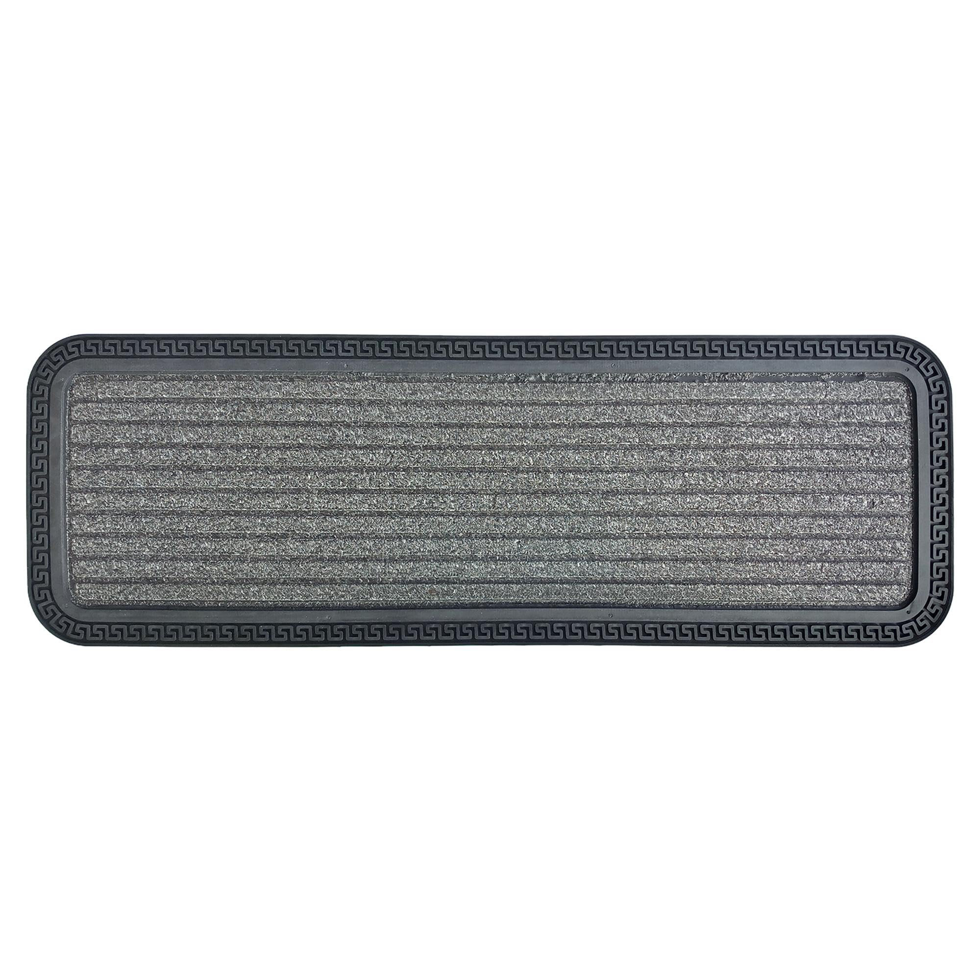 Zeki Shoggy Indoor/Outdoor Hose-Wash Striped Design Non-Slip Rubber 10 ...