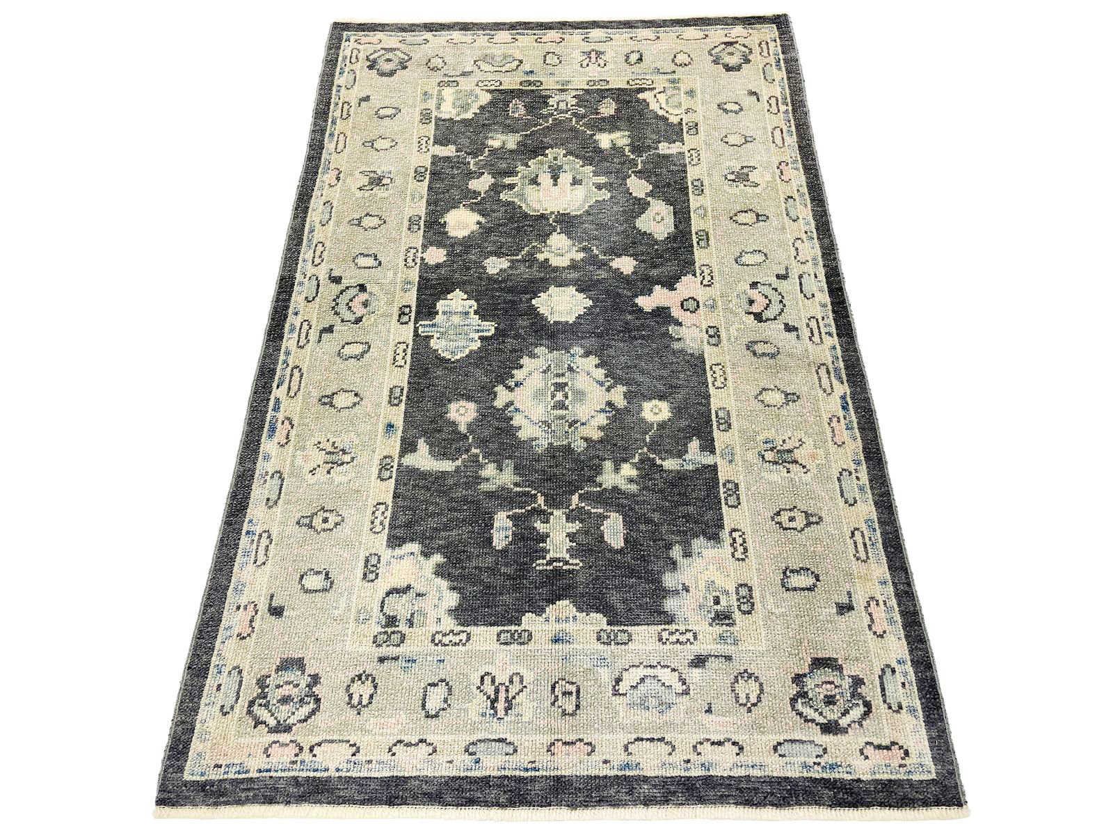 Home and Rugs One-of-a-Kind 3'8'' x 5'9'' 1950s Area Rug in Gray/Ivory ...