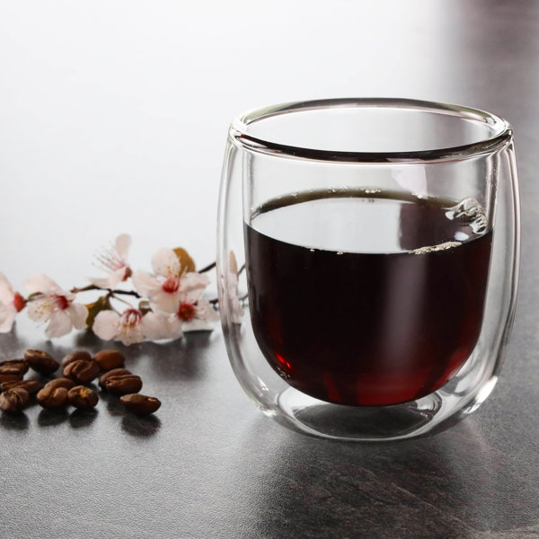 Finum 200ml Handmade Double Wall Glass | Wayfair.co.uk