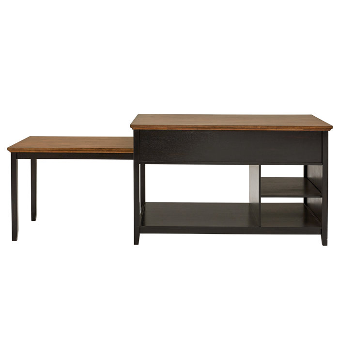 Kingstown Home Spadina Wood Kitchen Island & Reviews | Wayfair